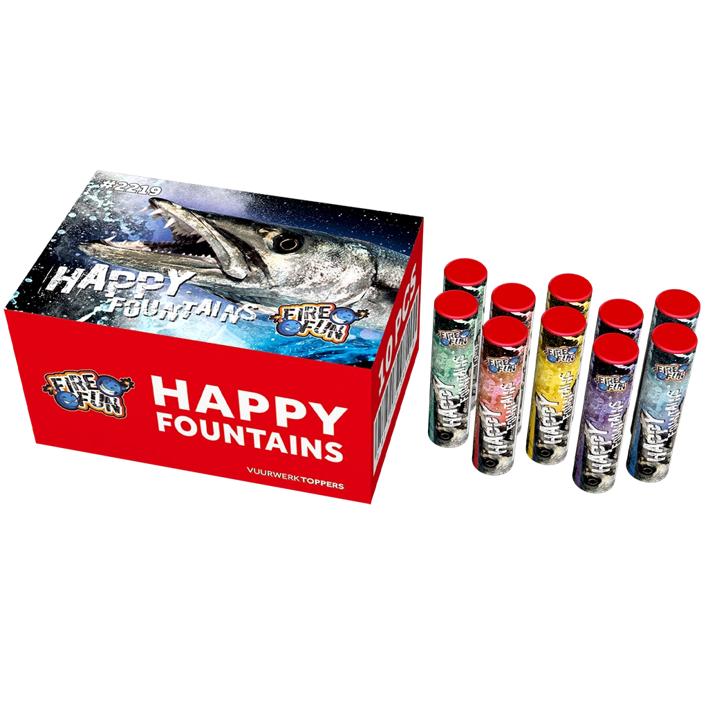 Happy fountains | Grootvuurwerk